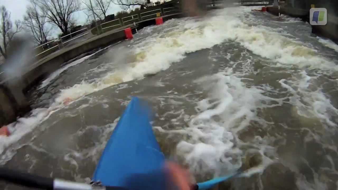 GoPro series: white water canoe slalom racing with Dutch Robert Bouten ...