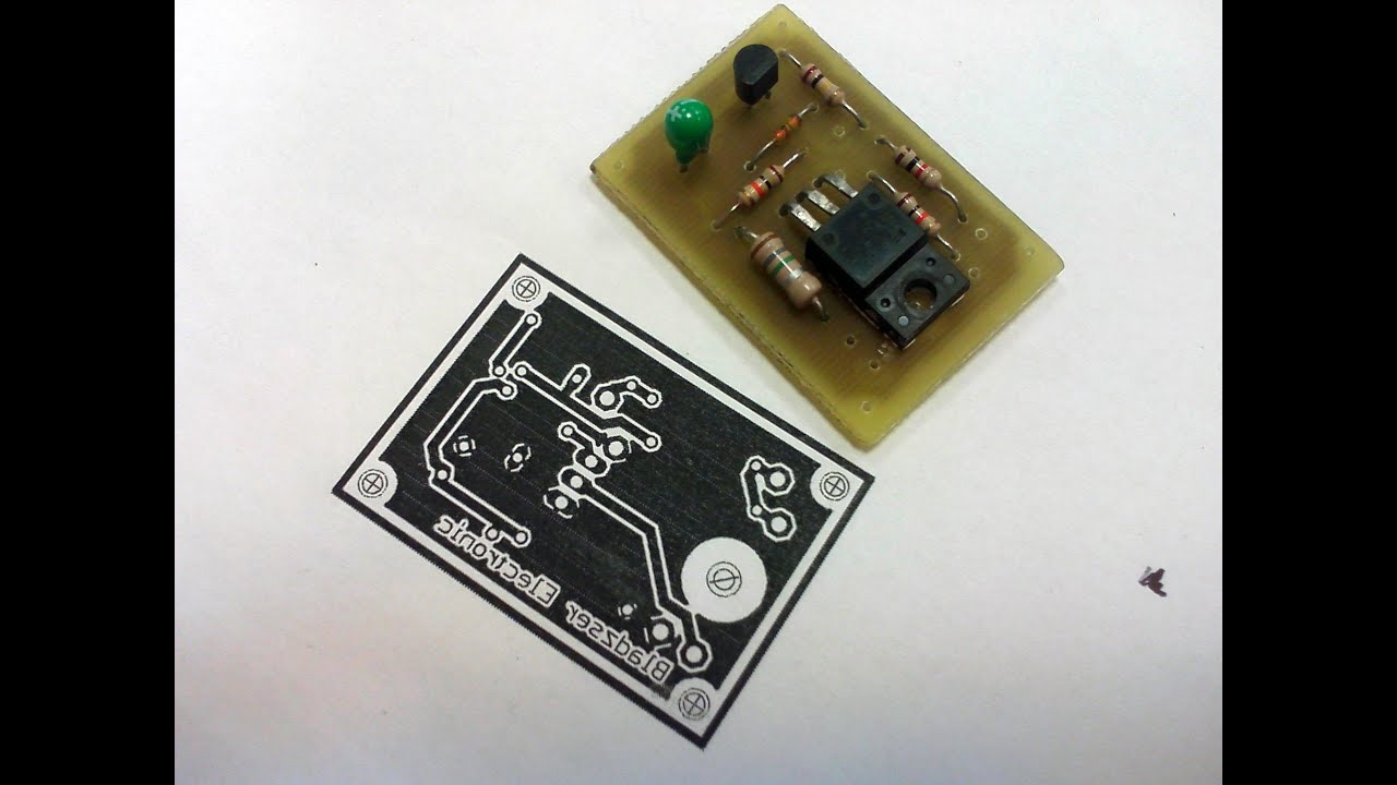 Izzó vezérlő BUZ71-el HD - YouTube