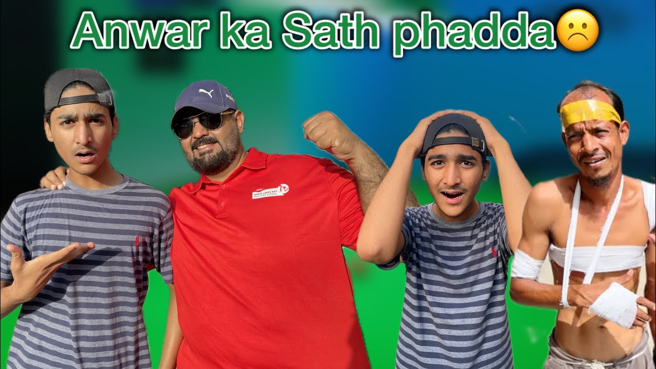 Anwar bhai ka sath phadda hogay ha 😡 crazyboyofficial - YouTube