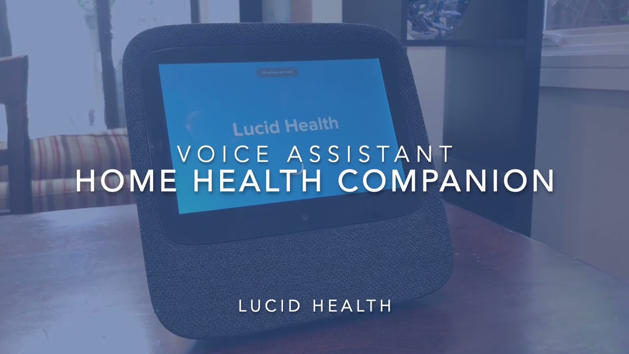 Lucid Health: Smart Voice Assistant For Patient Care - YouTube