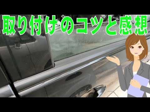 カローラフィールダー フロントドアベルトモール 75710-12800 トヨタ純正 - YouTube