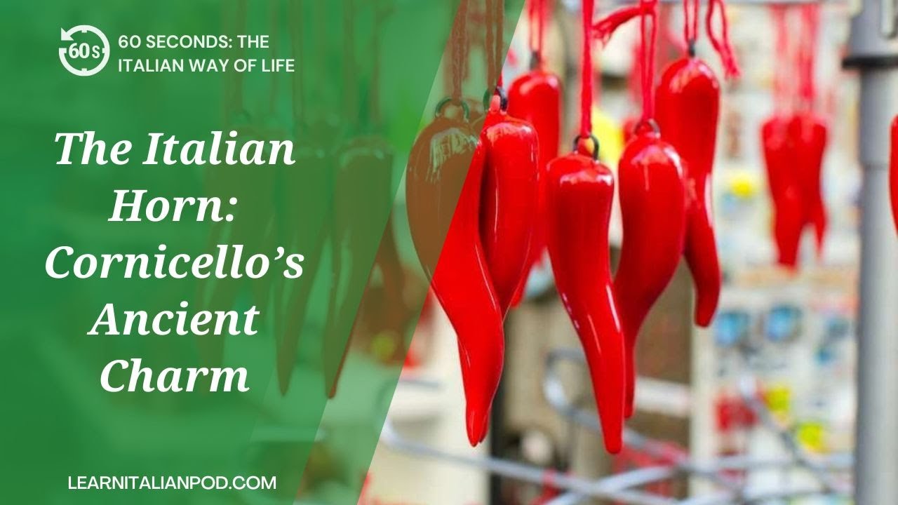 The Italian Horn: Cornicello's Ancient Charm - YouTube