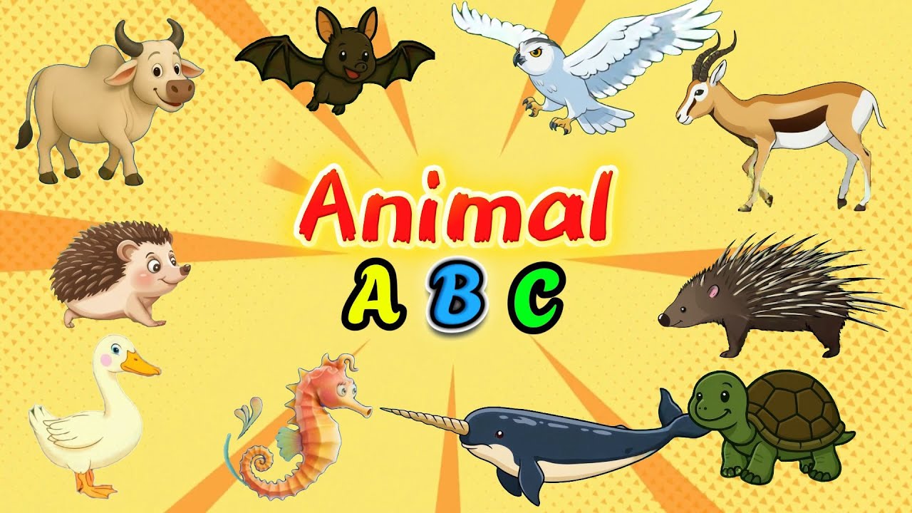 Animal ABC Song 0715 | Nursery Rhymes | Woof Woof Rhymes - YouTube