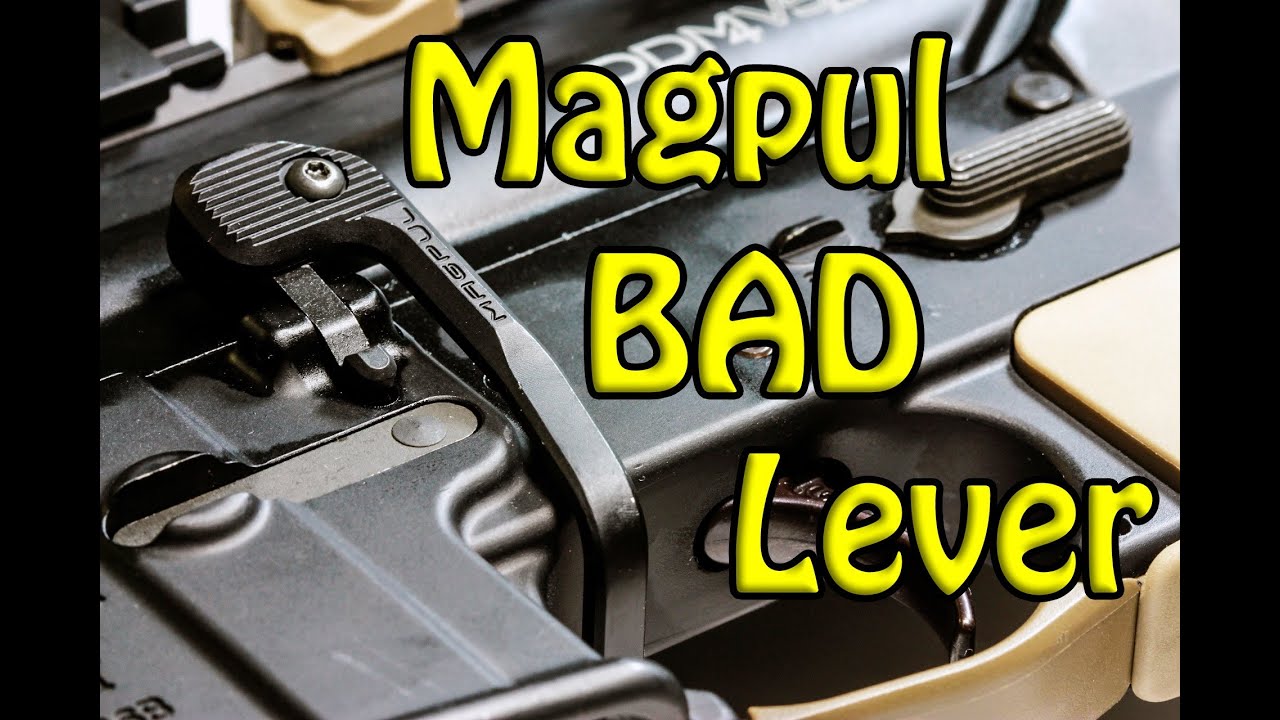 Magpul BAD Lever - YouTube