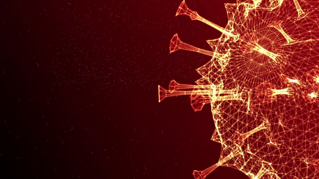 COVID-19 Corona Virus Loop Animated Background - Royalty Free Footage ...