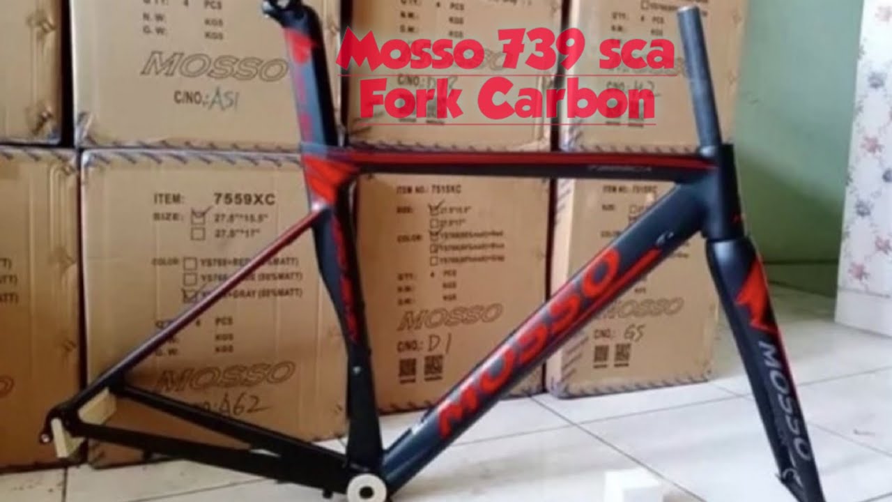 Beli Frame Roadbike Mosso 739sca| Mosso 739sca Termurah - YouTube