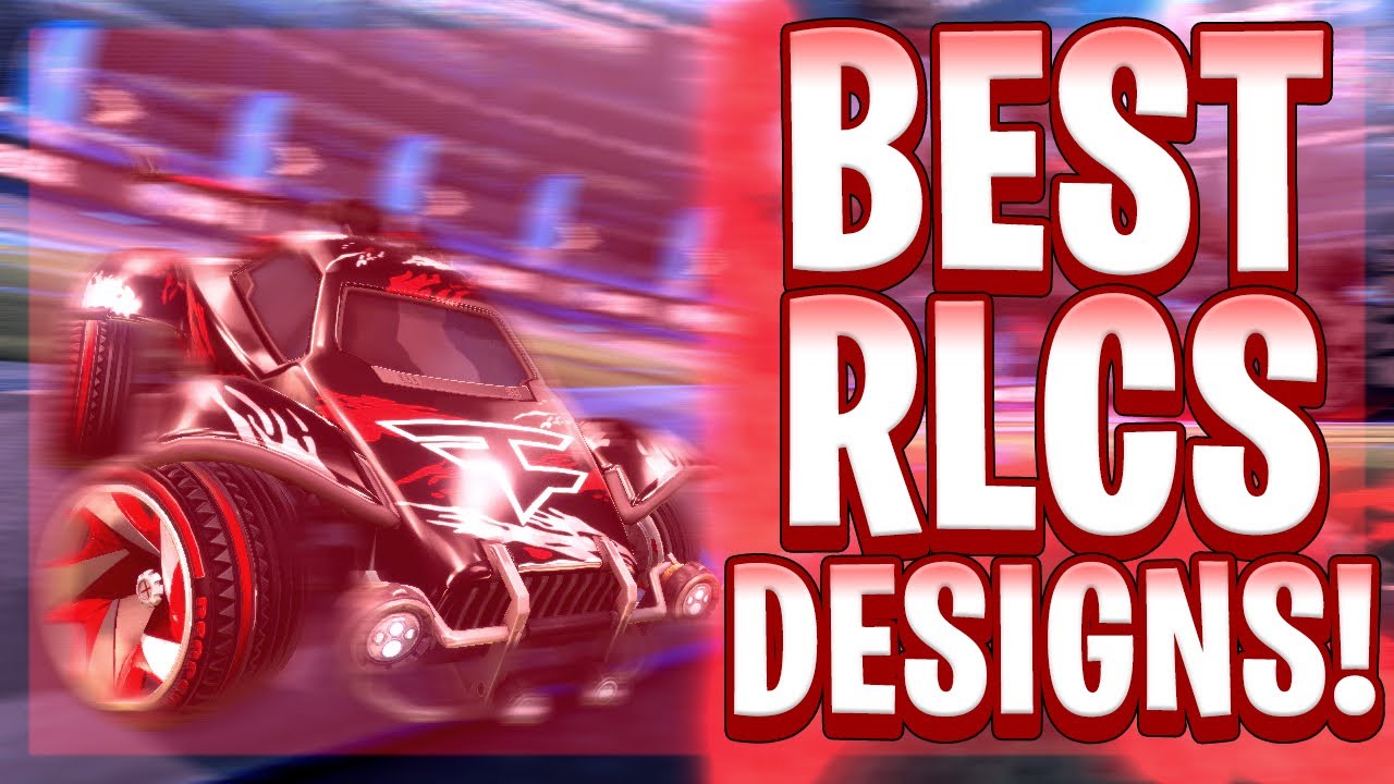 The 10 Best *NEW* RLCS Esports Designs! (Rocket League Car Designs ...
