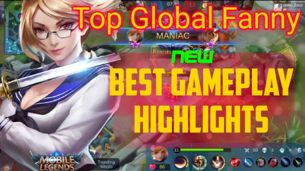 Top Global Fanny 2020 , New Gods of Fanny Gameplay - YouTube