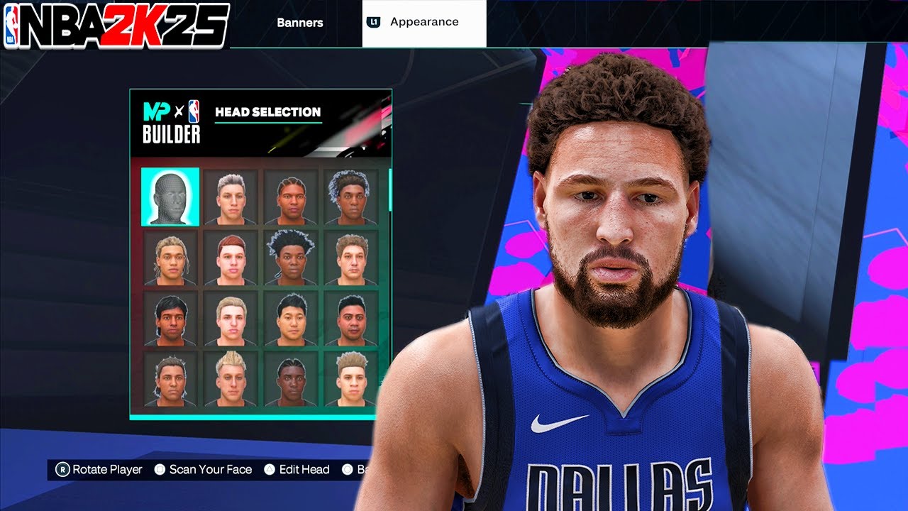 Best Klay Thompson Face Creation On NBA 2K25 - YouTube