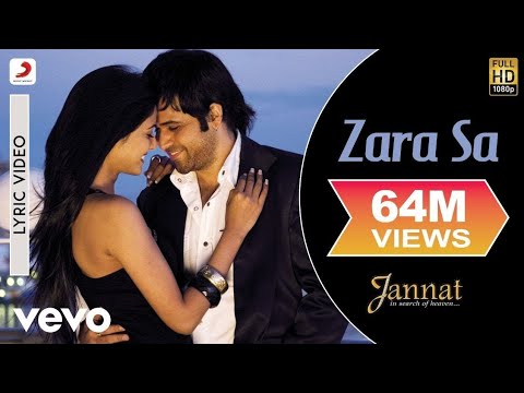 Zara Sa: Jannat| Emraan Hashmi| Sonal Chauhan| K K| Pritam| Sayeed Qaudri - YouTube