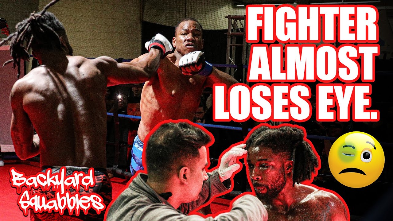 Fighter Almost Loses His Eye From Punch! - YouTube