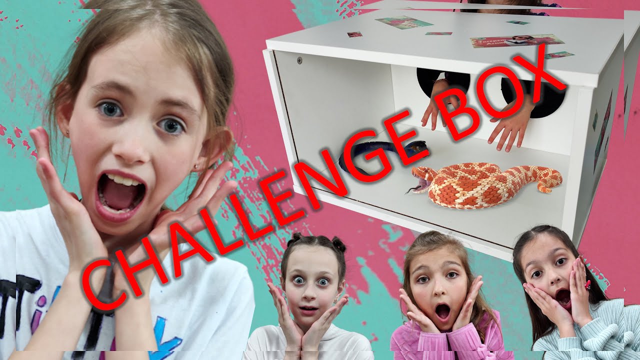 CHALLENGE BOX 🙈🐍🐌😲😨🙊🦎 - YouTube