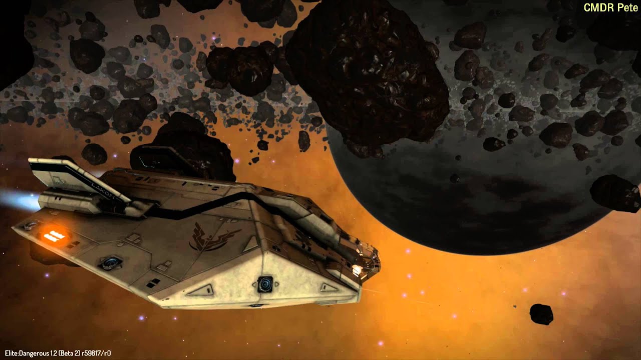 Elite: Dangerous 1.2 Beta - Flying through rings in the Eagle Nebula ...