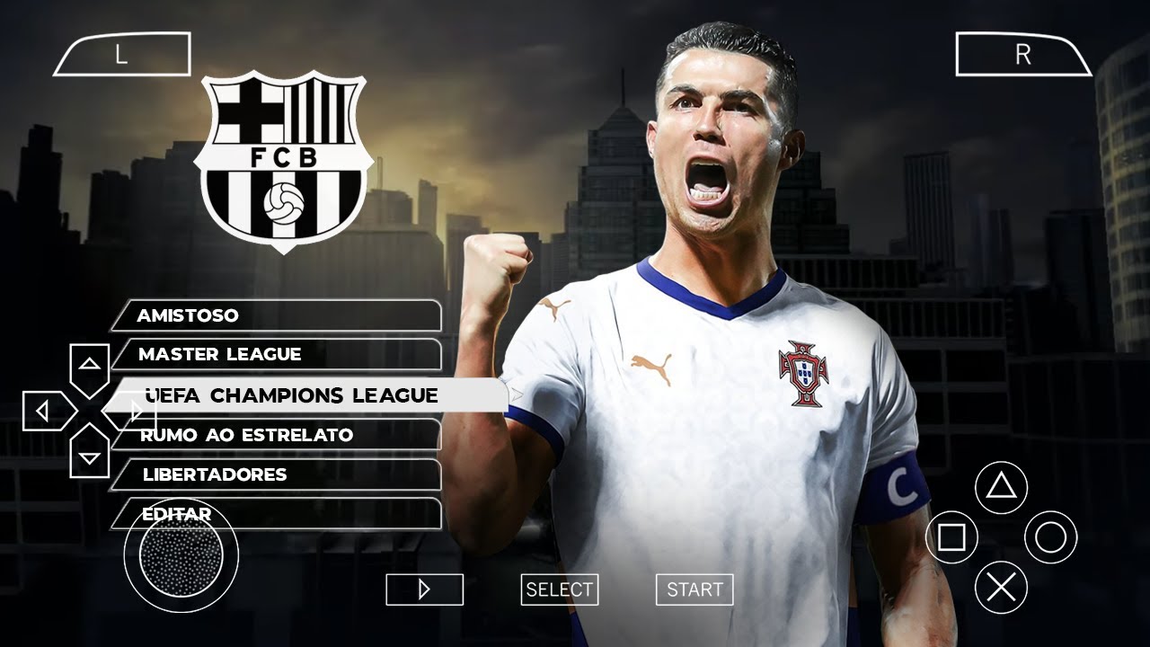 PES 2025 PPSSPP ANDROID NOVO MENU COM MASTER LEAGUE E RUMO AO ESTRELATO ...