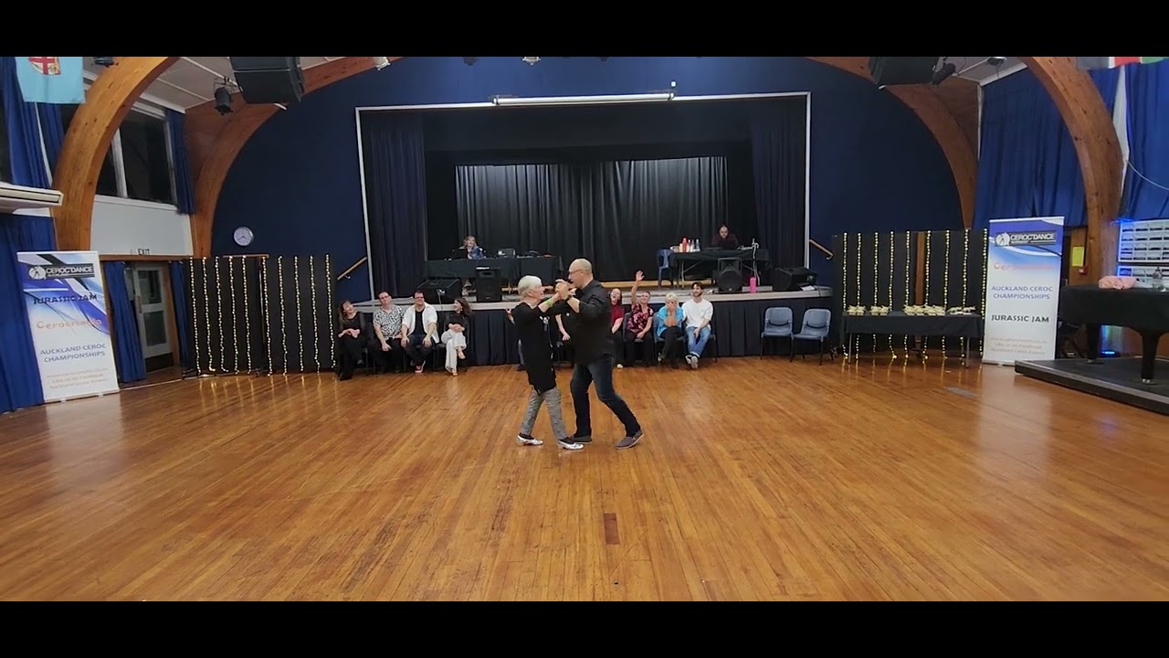 Ceroc Jurassic Jam 2023 Invitational - Gwen Gribble and Ross Craigie ...