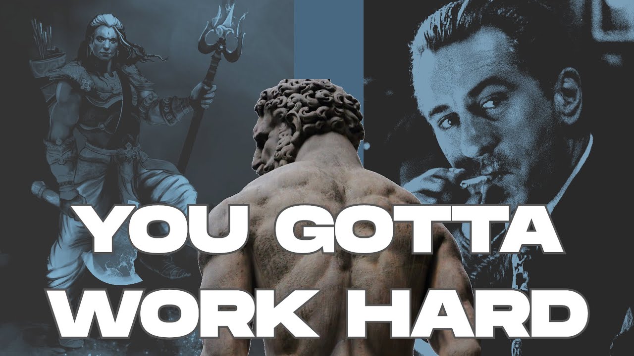 The art of the hustle... (You gotta work hard bro) - YouTube