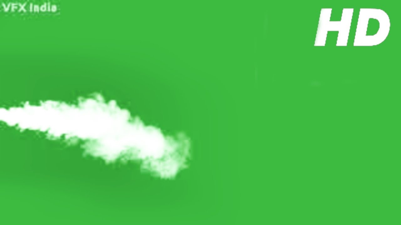 Smoke green screen - YouTube