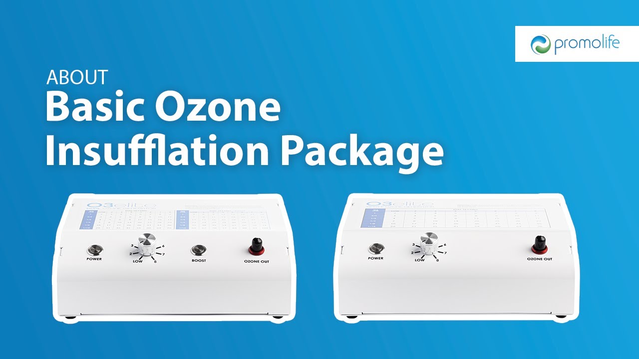 Basic Ozone Insufflation Package from Promolife - YouTube