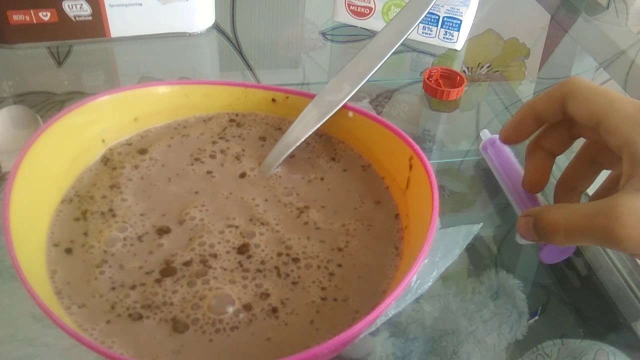 Masa z mleka i kakaa - YouTube
