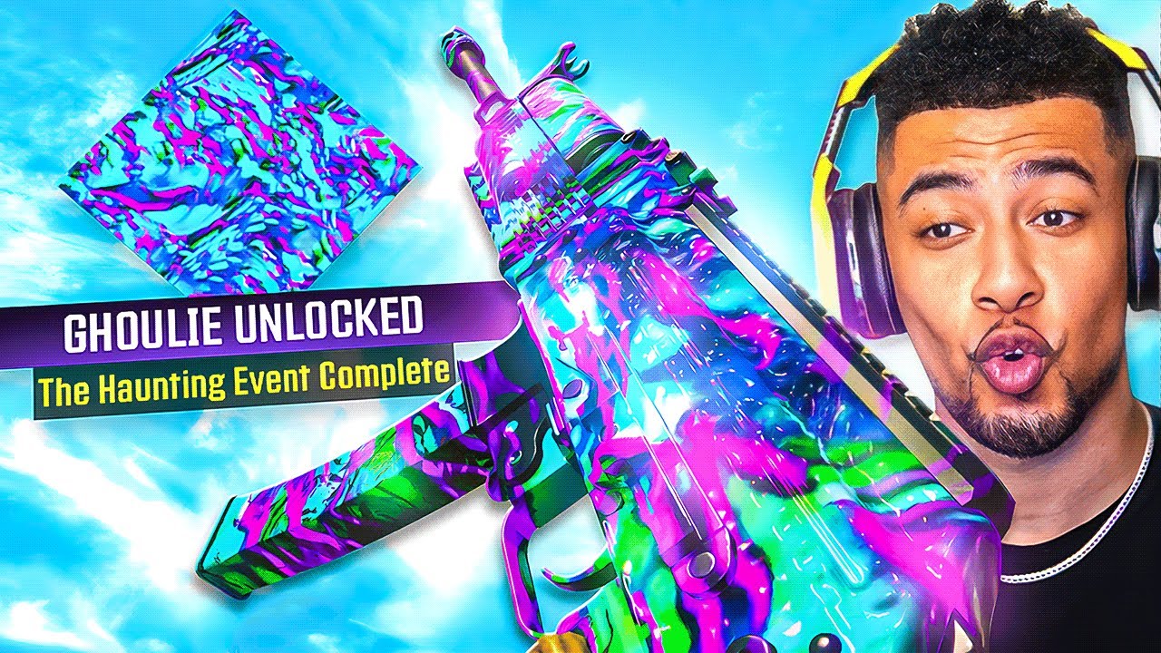 I UNLOCKED "GHOULIE" CAMO in MW2.. Animated! (NEW MASTERY CAMO) - YouTube