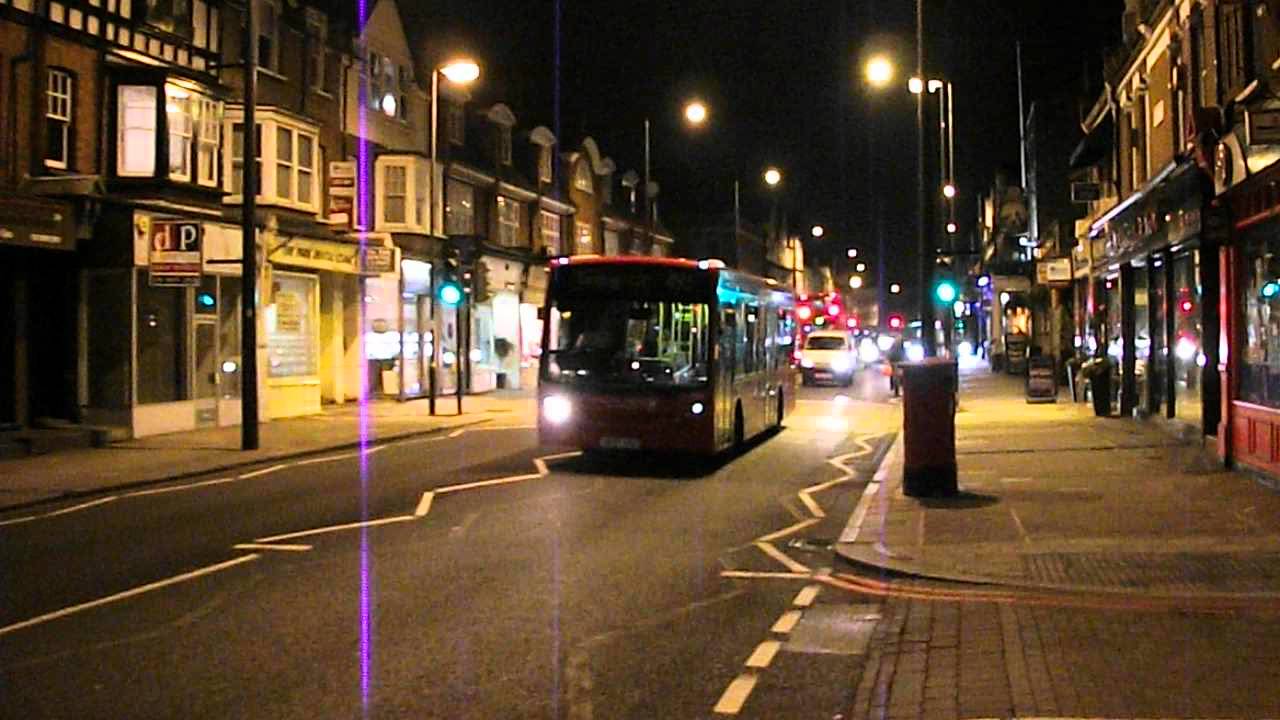 London Bus Route 493 at Thornton Road - YouTube