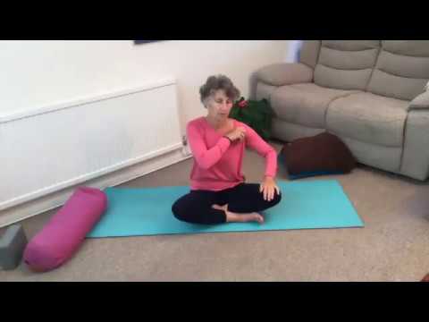 Yin Yoga class -online-with Neurolymphatic clear massage. 1 hour - YouTube