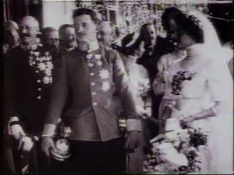 Nach der Hochzeit von Karl I & Zita von Bourbon-Parma