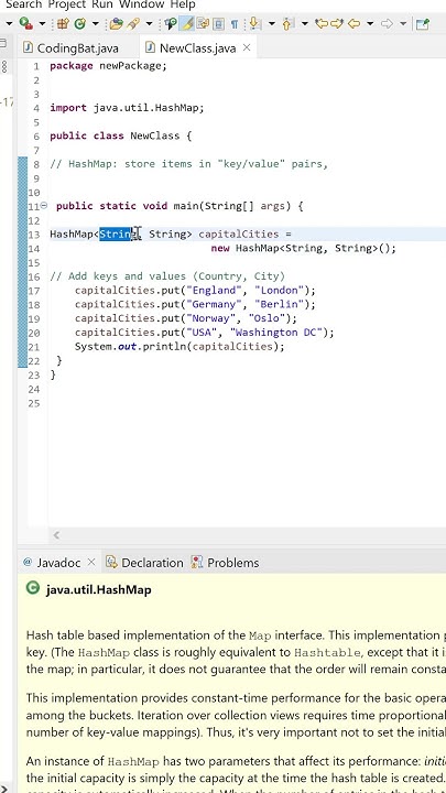 What is a HashMap in Java ? #shorts - YouTube