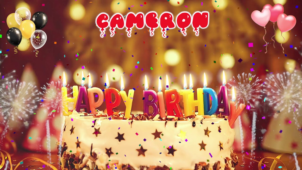 CAMERON birthday song – Happy Birthday Cameron - YouTube
