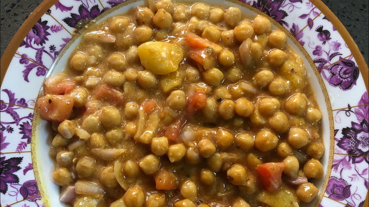 Tasty channa chat recepie quick and easy - YouTube
