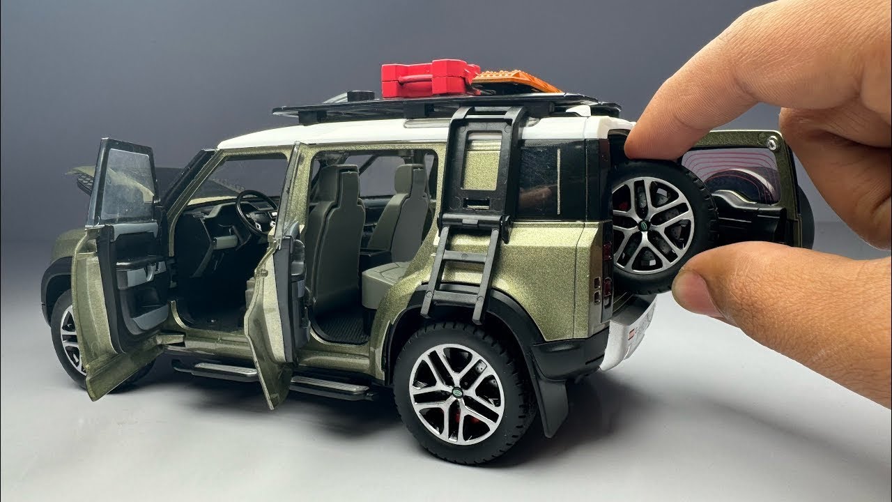 All New Land Rover Defender 110 1:18 Scale 4x4 Realistic Off Road ...