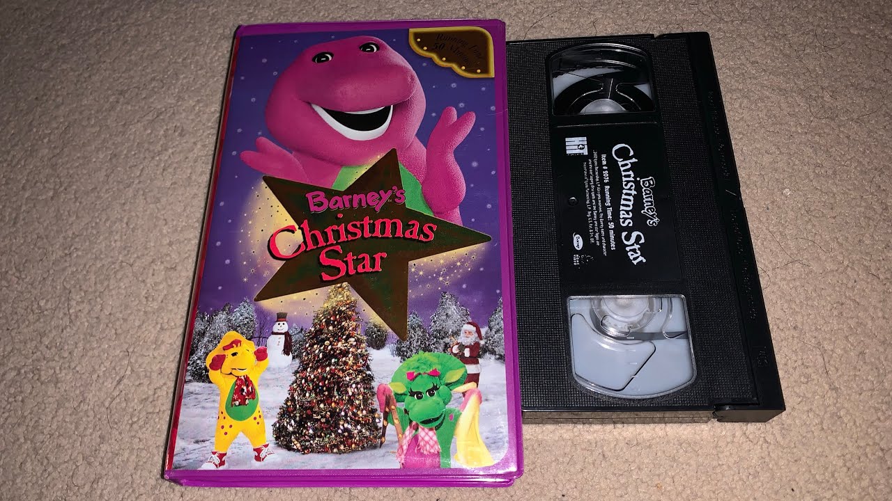Barney Christmas Star Vhs