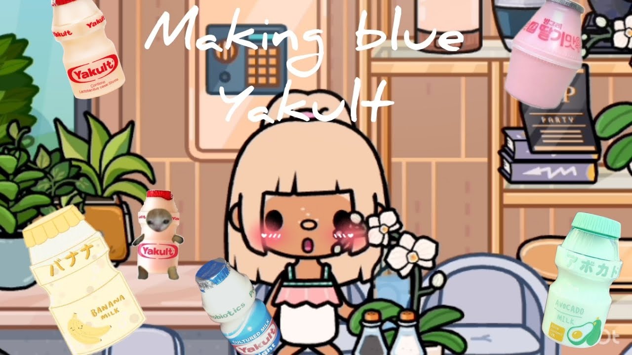 Making blueberry favored yakult! | Toca Boca |😋 - YouTube