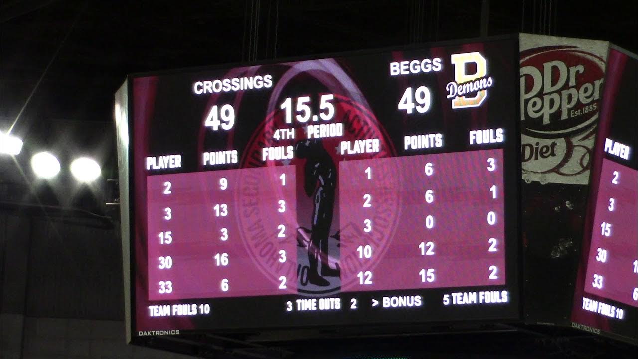 Reid Lovelace Game Winning Shot (Crossings Christian vs Beggs, Class 3A ...