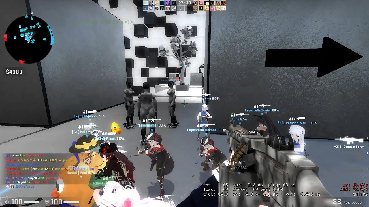 CSGO Zombie Escape ze_fragment_ops_v2_7_fix Lupercalia server - YouTube