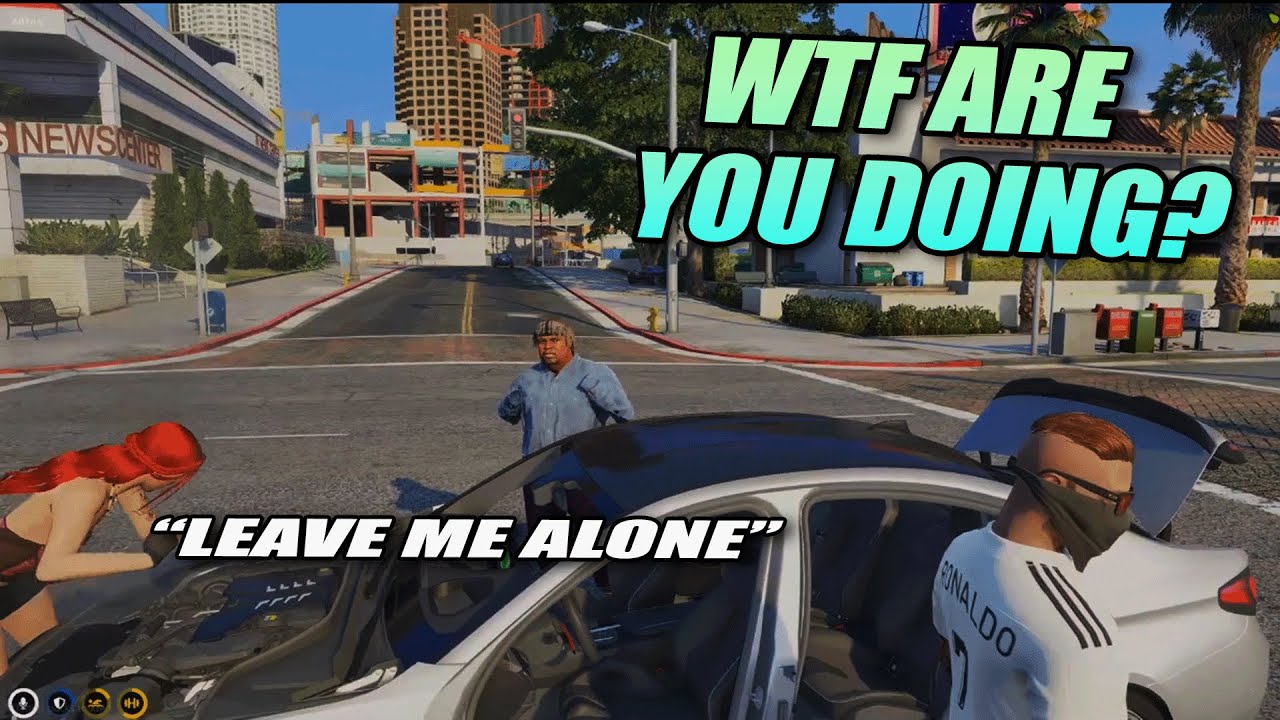 Curtis Makes April & Taco Repair His Car! | NoPixel RP | GTA | CG - YouTube