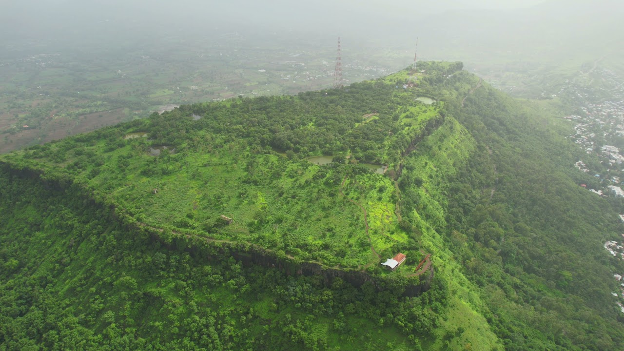Ajinkyatara Fort - Aerial Shoot - YouTube