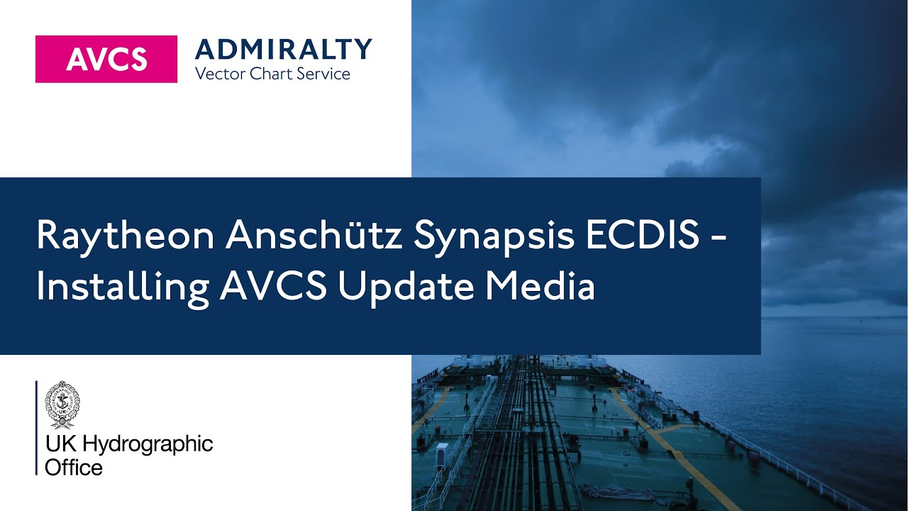 Raytheon Anschütz Synapsis ECDIS - Installing AVCS Update Media - YouTube