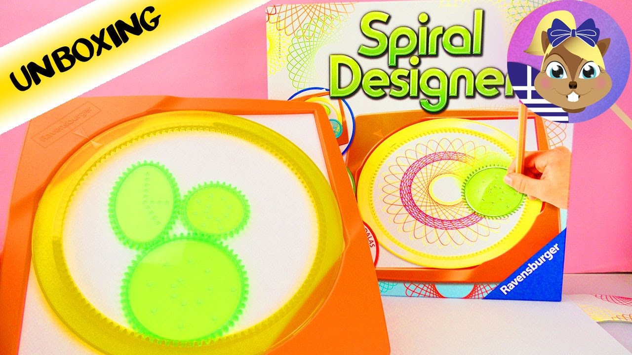Επιτραπέζιο σετ ζωγραφικής Spiral Designer | Μοναδικά σχέδια Μάνταλα ...