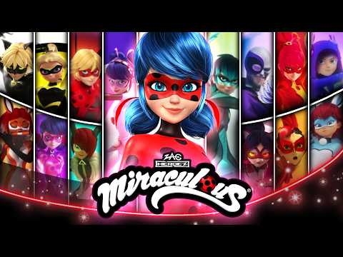 ✨ ΟΛΕΣ ΟΙ ΜΕΤΑΜΟΡΦΏΣΕΙΣ - Miraculous Ladybug στα Ελληνικά 🐞 Η καλύτερη συλλογή | Σεζόν 1-5: 40 λεπτά