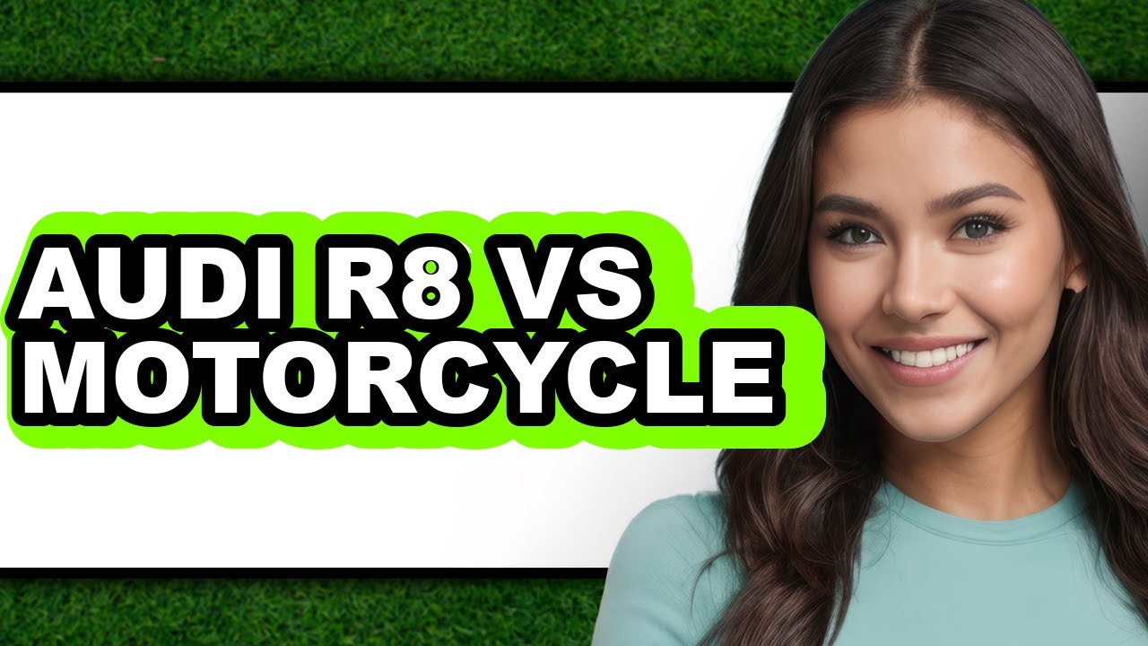 Audi R8 vs Motorcycle - Full Comparison - YouTube