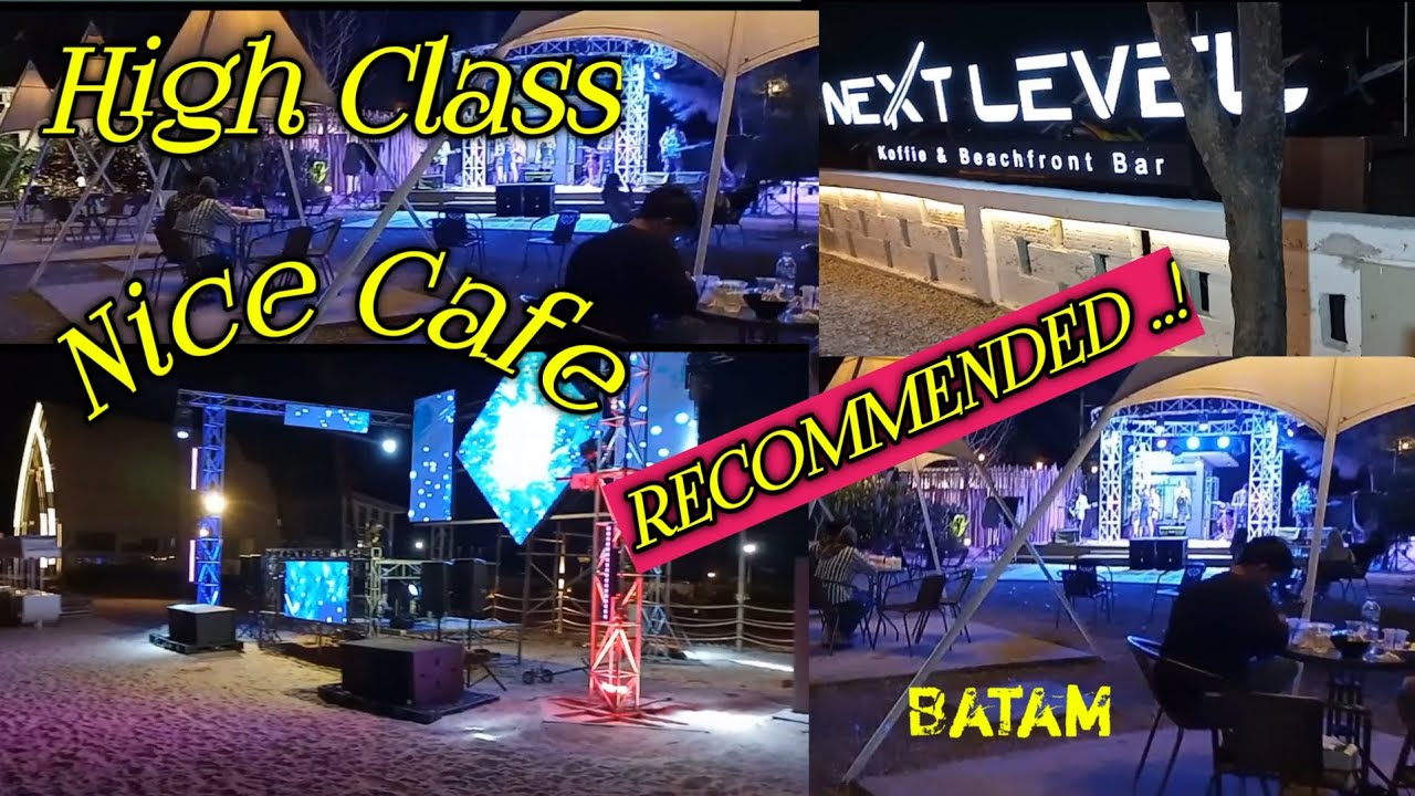 NEXT LEVEL Cafe Elite Nuansa Bali, kota Batam - YouTube