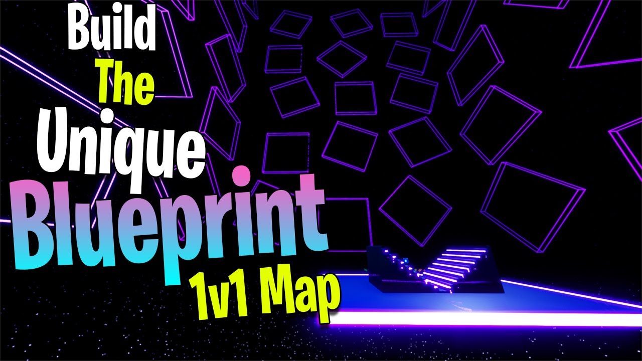 How To Build The CLEANEST Unique Blueprint 1v1 Map in Fortnite! (High ...