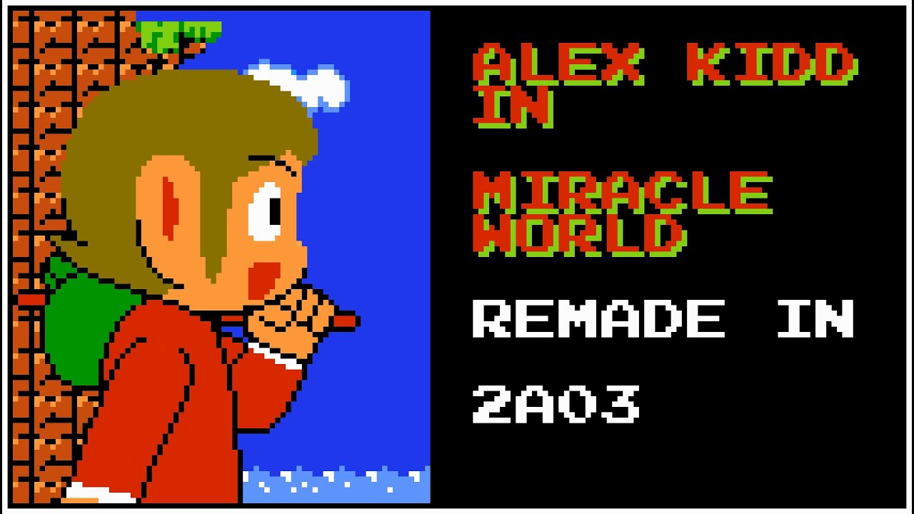 [2A03] Alex Kidd in Miracle World OST but it's on the NES - YouTube