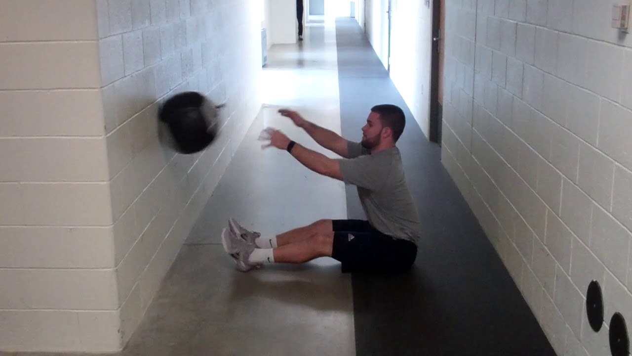 MB Seated Chest Pass - YouTube