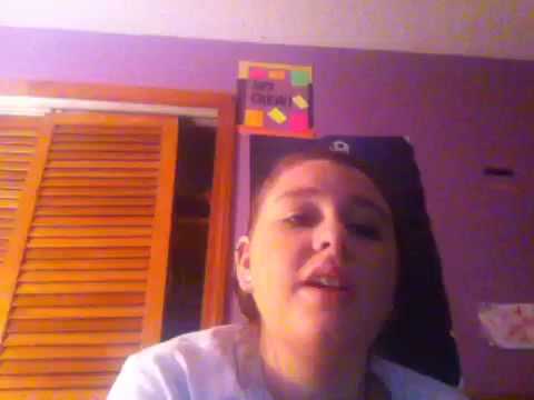 kay bear singing little things by one direction - YouTube