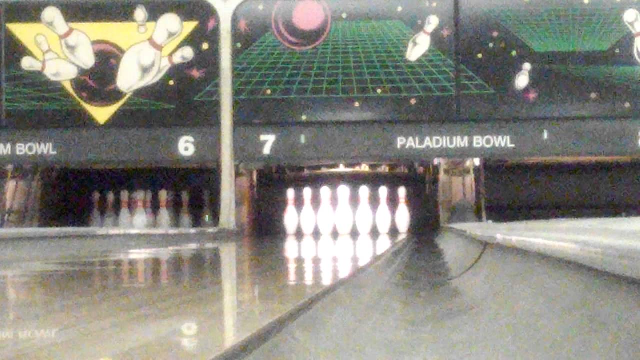 Brunswick automatic pinsetter rake - YouTube