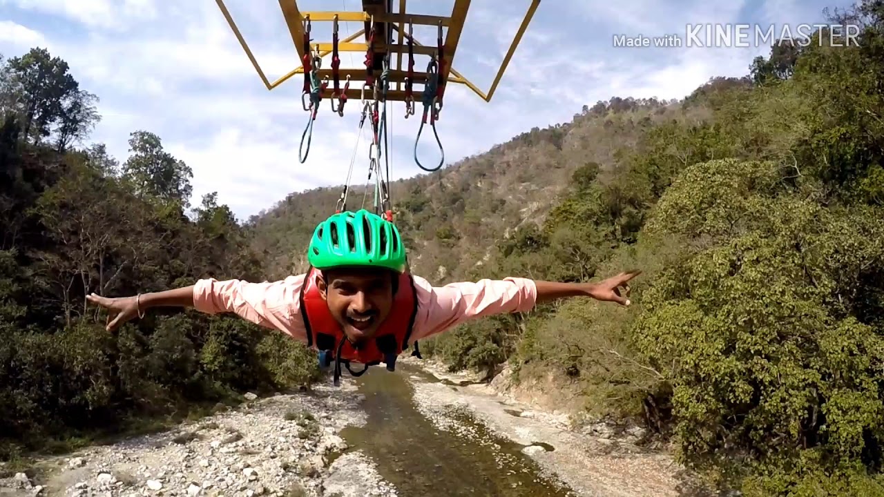 Flying Fox in Rishikesh | My Travel Diary - YouTube