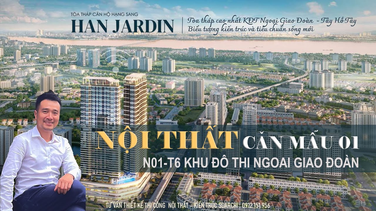 NỘI THẤT CĂN HỘ MÂU 01 - N01.T6 NGOẠI GIAO ĐOÀN Gọi 0912151956 để nhận ...