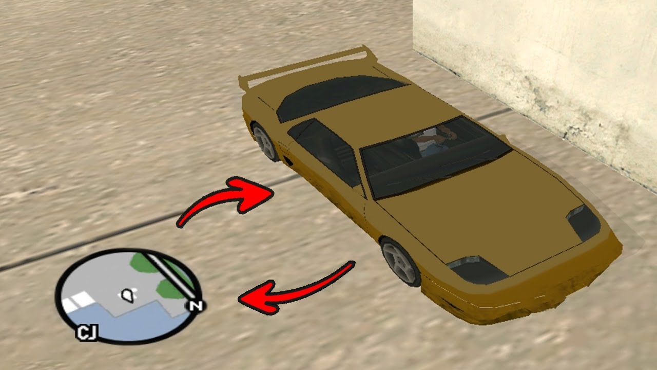 Super Car Location in GTA San Andreas (Hidden Place) - YouTube